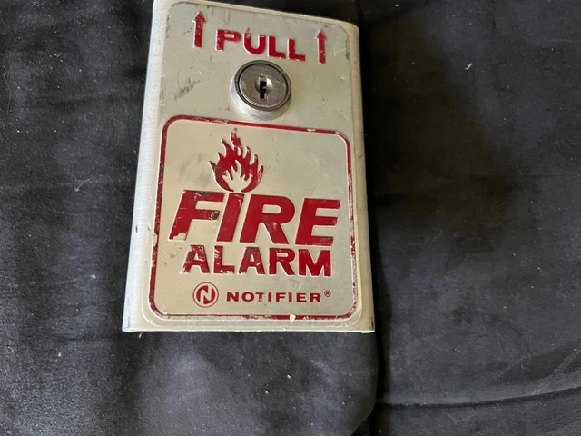 NOTIFIER LNG-1R FIRE Alarm Pull Station EUR 141,43 - PicClick IT