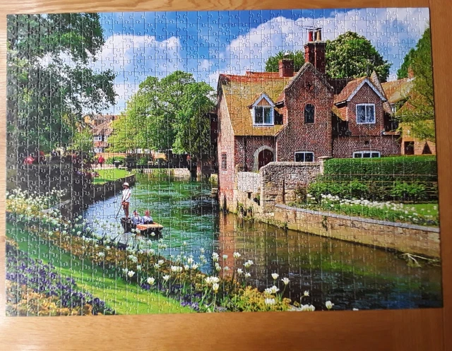 CORNER PIECE Jigsaw Puzzles 1000 Piece Set Of Three .. British Beauty ...