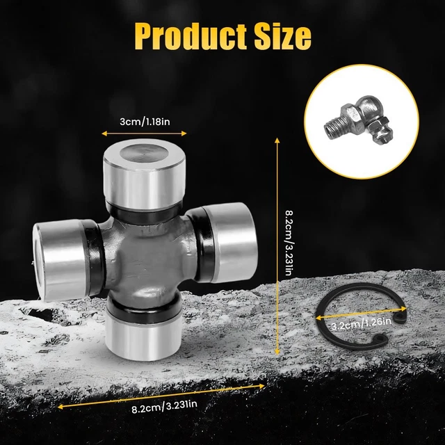 FOR FORD RANGER 2.5 Transit Mk6 2.4 Propshaft Universal Joint Uj U J ...