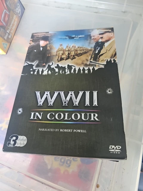 WORLD WAR II In Colour (3-Disc Box Set) [DVD] - DVD £4.72 - PicClick UK