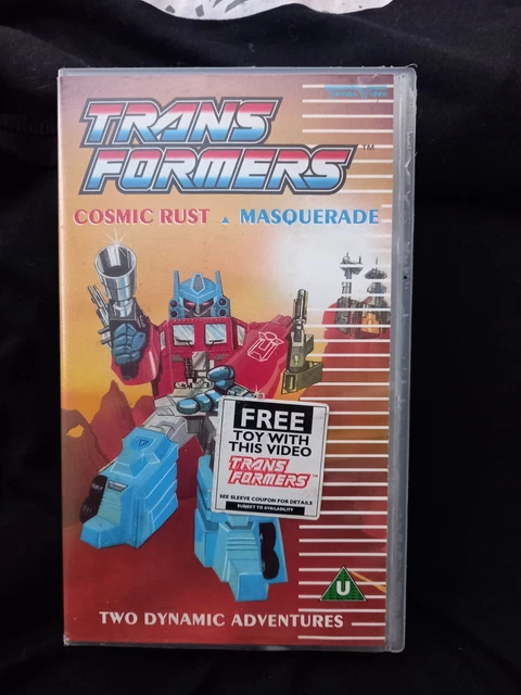 TRANSFORMERS .COSMIC RUST . - PAL VHS Video Tape £11.11 - PicClick UK