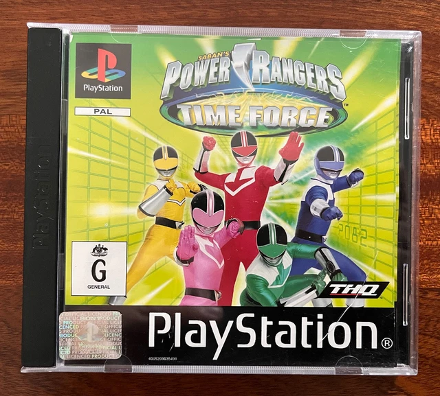 POWER RANGERS TIME Force Sony PlayStation 1 PAL Complete PS1 $14.99 ...