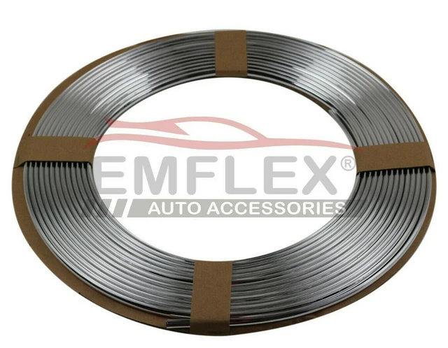 3M CHROME CAR edge protection profile molding strip PVC U profile ...