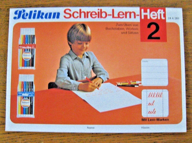 PELIKAN SCHREIB-LERN HEFT 2, 70er Jahre, unbenutzt, Neu EUR 1,00 ...