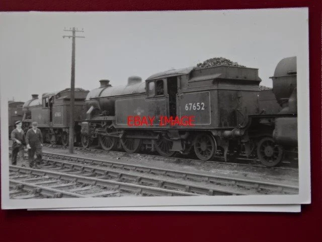 PHOTO LNER Class V1 Loco No 67652 At Heaton 1962 EUR 4,08 - PicClick FR
