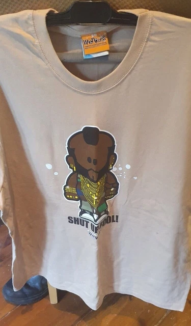 THE A TEAM - MR.T. Shut Up Fool! - Official T-Shirt (XL) New Weenicons ...