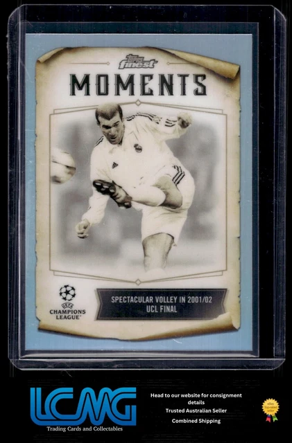2022-23 TOPPS FINEST UEFA UCC Soccer - Finest Moments Zinedine Zidane ... 2022-23 TOPPS FINEST UEFA UCC Soccer - Finest Moments Zinedine Zidane ...