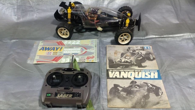 TAMIYA RC VANQUISH Propo Junk Remote Control Car Hobby-Grade Off-Road ...