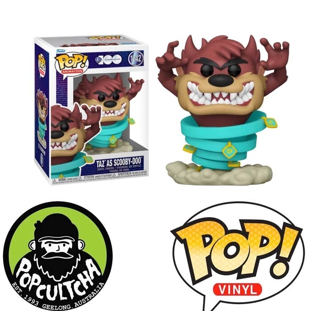 LOONEY TUNES X Scooby-Doo - Taz as Scooby-Doo Pop! Vinyl Figure "New ...