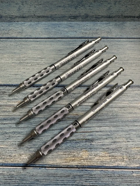 GRAPH GEAR 1000 PG1015 Mechanical pencil set of 5 Pentel 0.5mm $42.00 ...