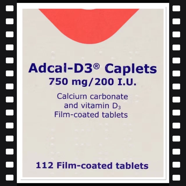 ADCAL D3 CAPLETS - 750mg/200 iu Vitamin D3 - 112 Film Coated Tablets £5 ...