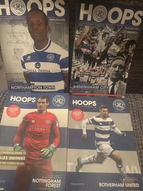 QPR FOOTBALL PROGRAMMES X 4 2017 Era £5.92 - PicClick UK