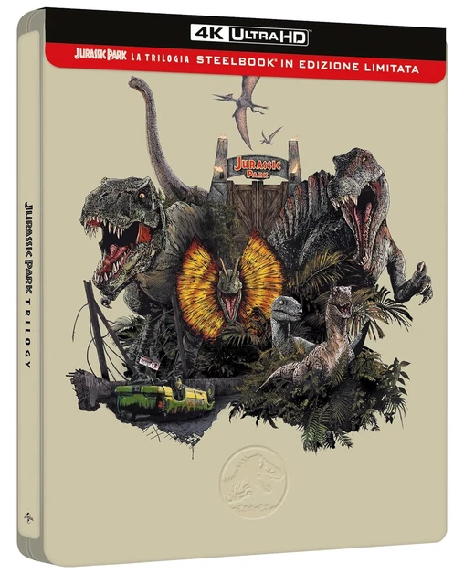 JURASSIC PARK TRILOGY 3 4K UHD) (4K UHD Blu-ray) Jeff Goldblum (UK ...