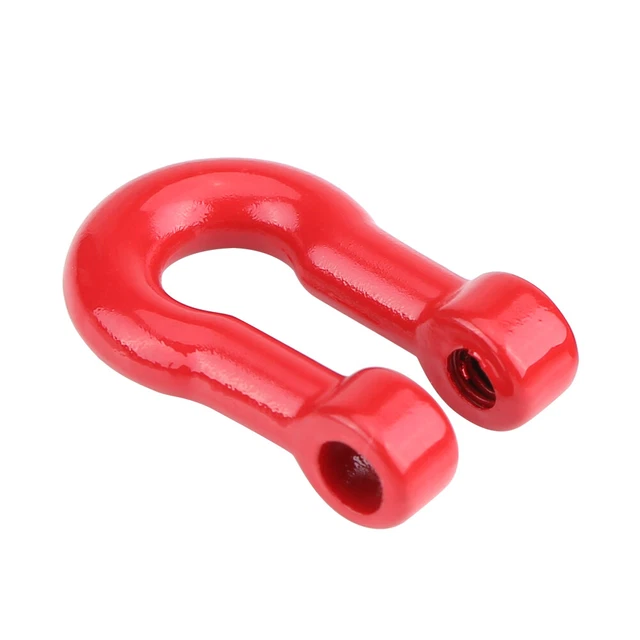 1:10 SCALE METAL Alloy Chain & Tow Shackles For RC Crawler SCX-10 D90 ...