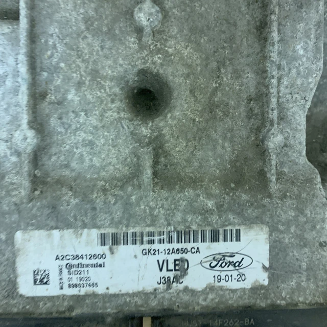 FORD TRANSIT CUSTOM Engine Control Unit ECU GK21 12A650 CA EUR 338,04 - PicClick IT