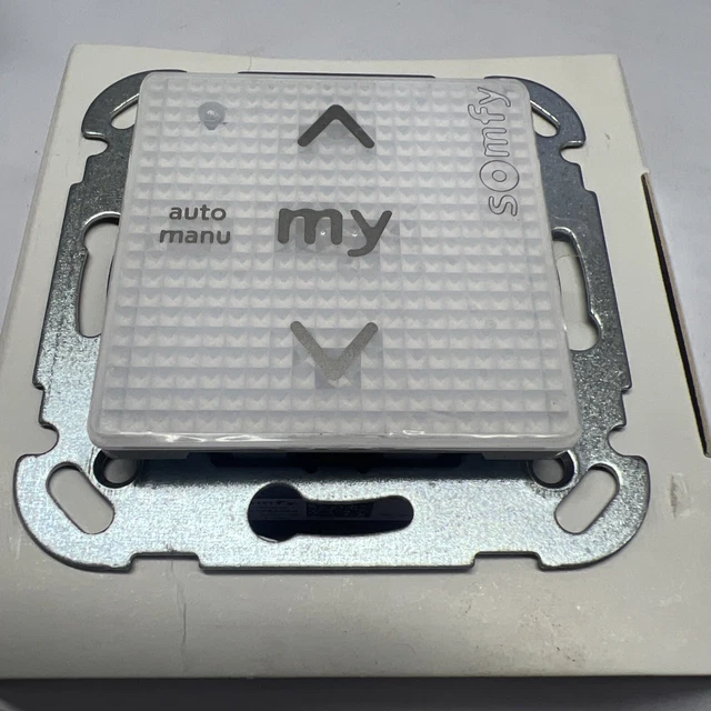 SOMFY SMOOVE UNO IB+ Pure shine weiß Steuerung für Rolläden und ...