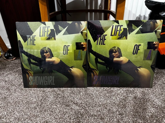 TAYLOR SWIFT THE Life of A Showgirl | The Shiny Bug Edition Vinyls ...