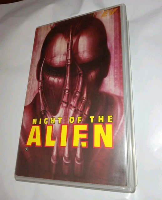 NIGHT OF THE Alien, VHS video tape horror Sci Fi Epic,big Box ex Rental ...