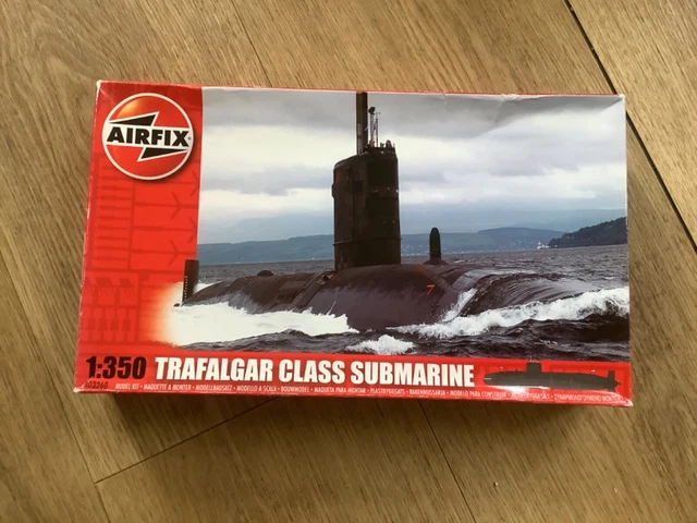 AIRFIX TRAFALGAR CLASS Submarine 1/350 scale £39.99 - PicClick UK