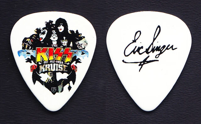 KISS ERIC SINGER Signature KISS Kruise Plectre De Guitare - 2011 KISS ...