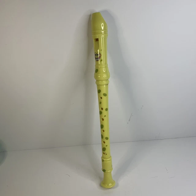 RARE SPONGEBOB SQUAREPANTS Musical Recorder Instrument Yellow Face 2010 ...