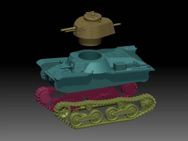 1/72 RESINN BAUSATZ, unbemalt WWII Japanese Army Type 4 Ke-Nu Light ...