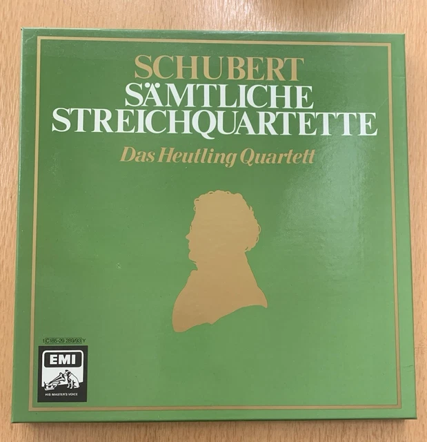 SCHUBERT, THE HEUTLING Quartet – Complete String Quartets £15.71 - PicClick UK