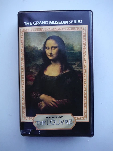 VHS VIDEO FROM the Grand Museum Series_A TOUR OF THE LOUVRE (Paris ...