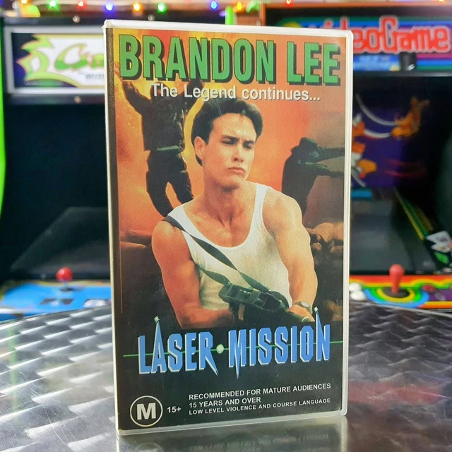 LASER MISSION - 1989 Brandon Lee Movie VHS Video Tape VGC $9.90 ...