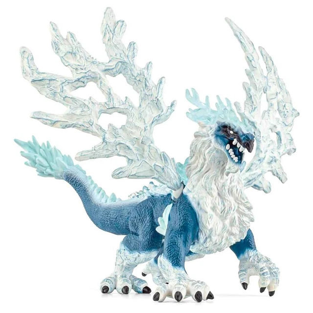 SCHLEICH ELDRADOR CREATURES Ice dragon Action Toy Figure Mythical ...