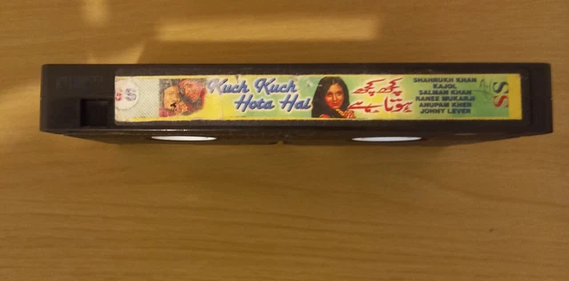 KUCH KUCH HOTA Hai *Shah Rukh Khan *Kajol - Bollywood Hindi Indian VHS ...