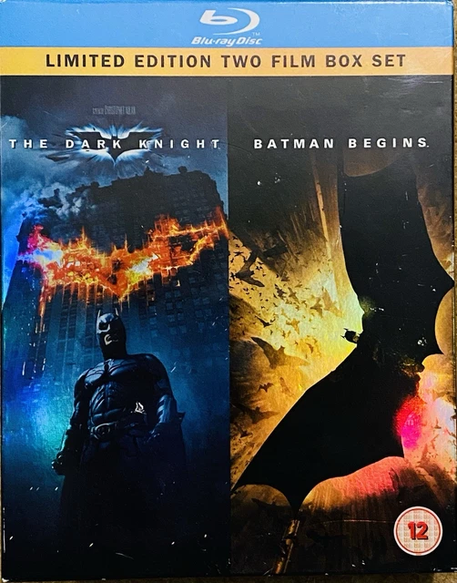 BATMAN BLU-RAY LIMITED Edition 2 Film Box Set Batman Begins Dark Knight ...