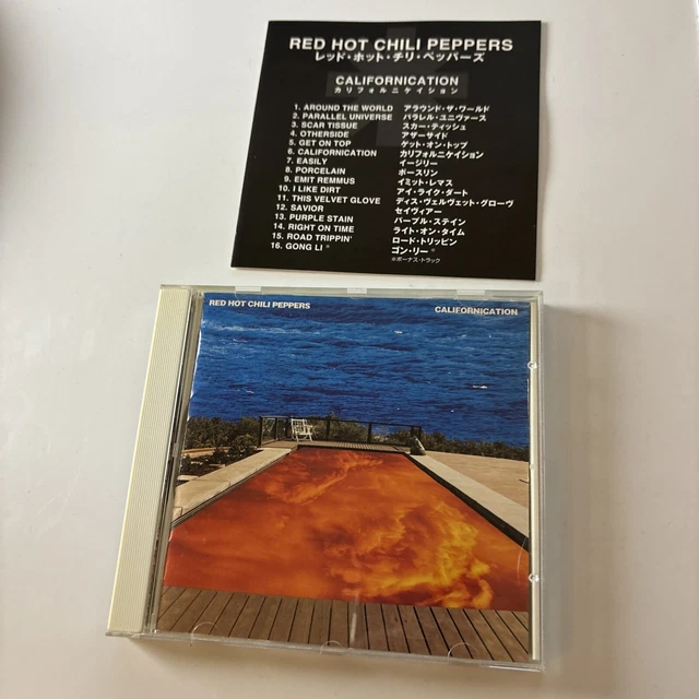 RED HOT CHILI Peppers - Californication (CD, 1999) Japan Wpcr-10375 EUR ...
