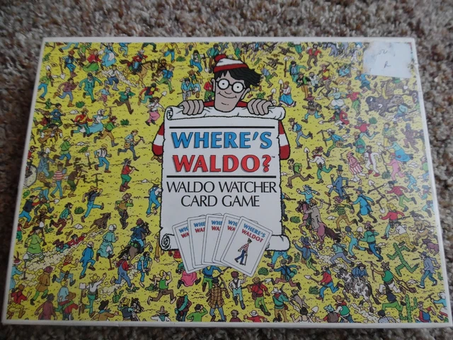 WHERE'S WALDO CARD Game 1991 Where's Waldo Collectible Card Game ...