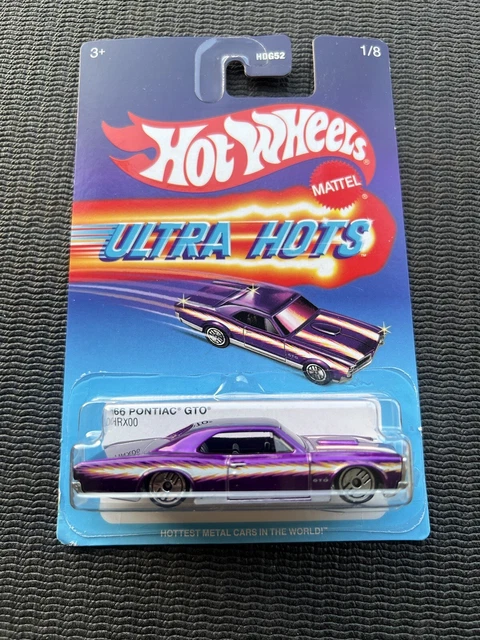 HOT WHEELS ULTRA Hots claqué violet métallique 66 Pontiac GTO cible ...