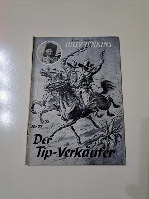 BILLY JENKINS ROMANHEFT Nr 27 - Der Tip-Verkäufer EUR 3,00 - PicClick DE