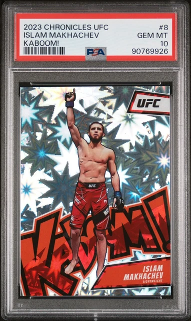 ISLAM MAKHACHEV 2023 Panini Chronicles UFC Kaboom! SSP #8 PSA 10 EUR 98 ...
