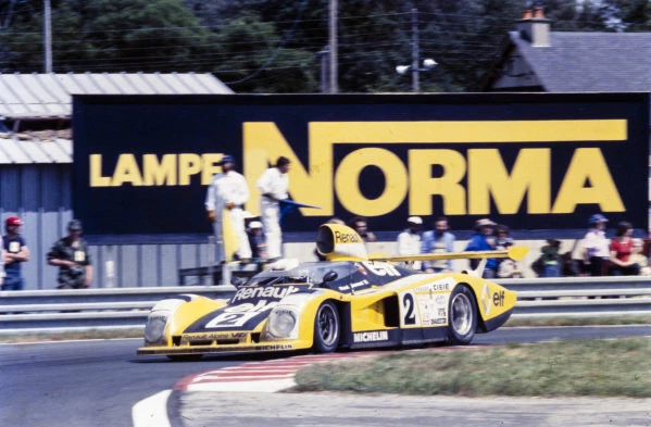 DIDIER PIRONI JEAN-PIERRE Jaussaud Renault Sport Renault-Alpine A4 ...