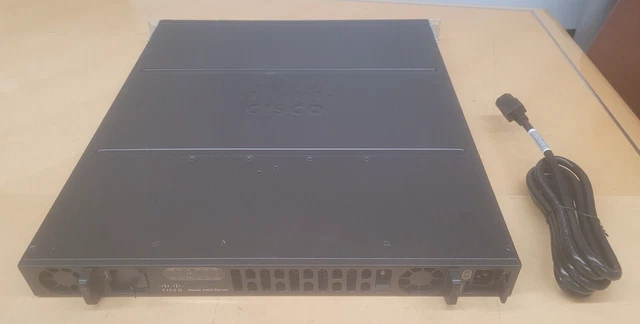 CISCO 4400 SERIES ISR4431/K9 Integrated Services Router w/ Power Cord ...