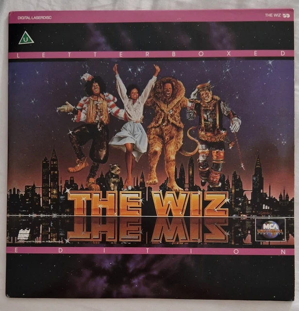 RARE NEW MICHAEL Jackson Double Lazerdisc The Wiz Diana Ross Richard ...