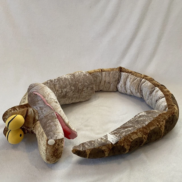 WALT DISNEY EXCLUSIVE Jungle Book Plush Kaa Snake Puppet Stuffed Animal ...
