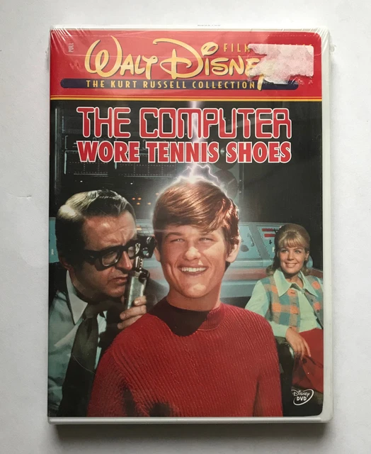 THE COMPUTER WORE Tennis Shoes DVD Walt Disney Kurt Russell NEW SEALED ...