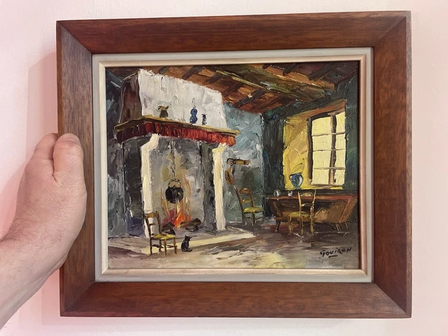 TABLEAU ANCIEN RENAUD GOUIRAN 1937-2009 peintre régional Drome Artprice ...