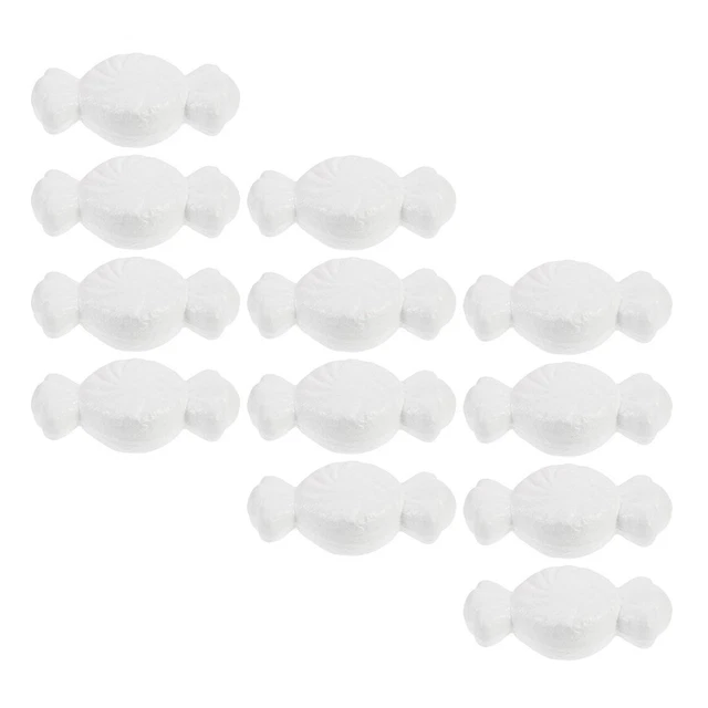 12 PCS CANDY Hanging Decorations Diy Foams Mold Plastic Ornaments for ...