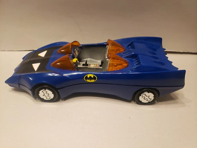 VINTAGE COMPLETO 1984 Kenner Super Powers Batman Batmobile funziona EUR ...