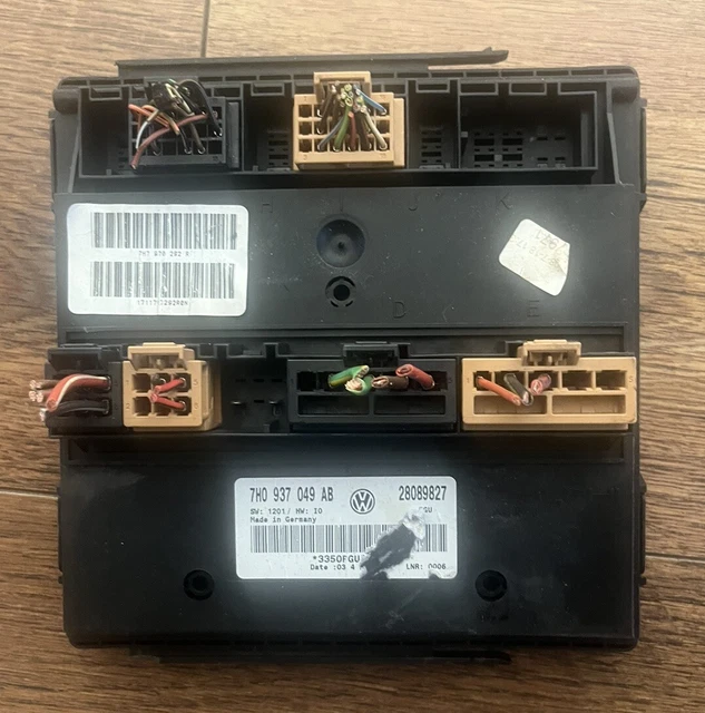 VW TRANSPORTER T5 / Caravelle 2006-2009 Bcm Body Control Module Ecu ...