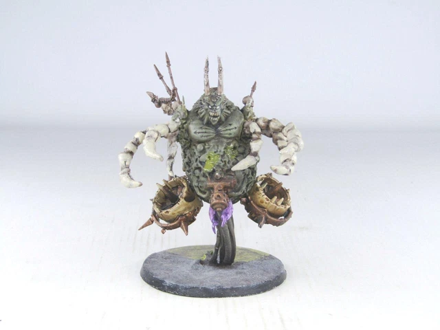 (CA33) DÉMONS DAEMON Prince Nurgle Chaos convertis 30k 40k Sigmar ...
