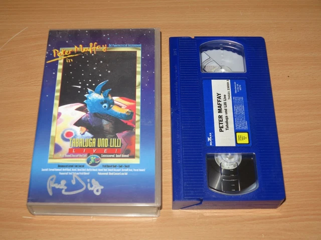 PETER MAFFAY TABALUGA VHS KASSETTE SIGNED by BANDMITGLIED ORIGINAL £8. ...