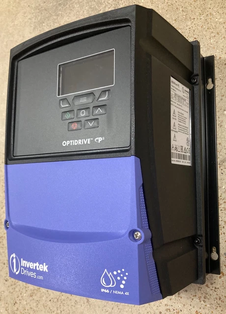 ODP-2-22010-1HF4A-MN - INVERTEK VFD - 1HP 4.3A 200V-240V 1Ph/3Ph ...