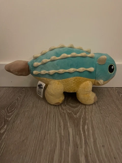 JURASSIC WORLD PLUSH Baby Bumpy Ankylosaurus Dinosaur Camp Cretaceous ...